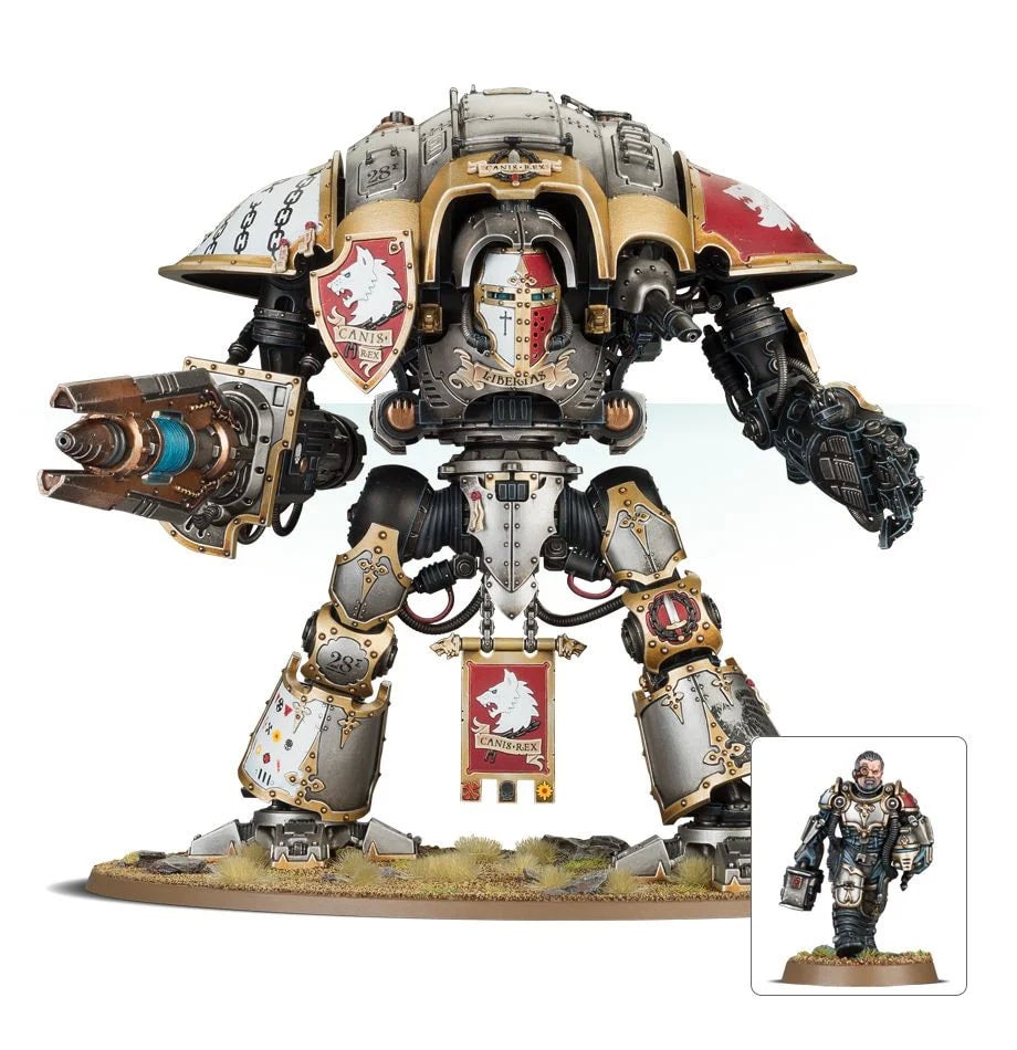 Warhammer 40K: 54-15 Knight Preceptor Canis Rex | SpecialtiesGames