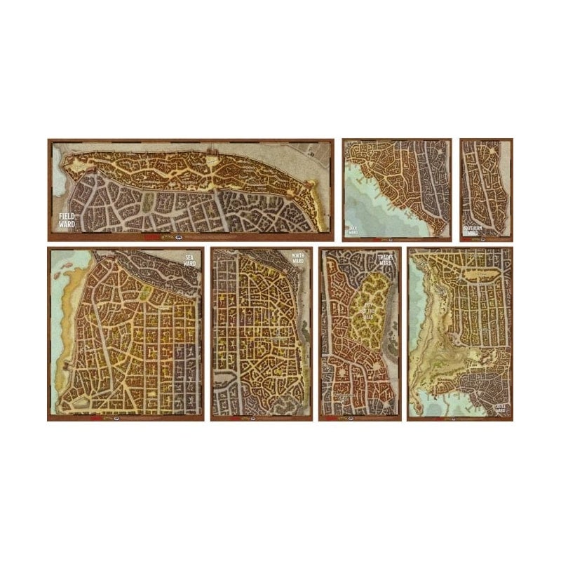D&D Waterdeep Map Set (7 maps) | SpecialtiesGames