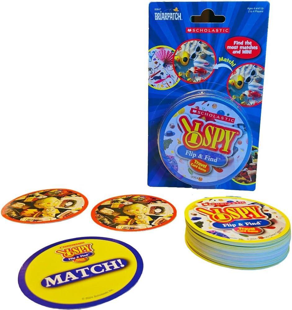 Briarpatch | I Spy Flip & Find Travel Card Game, Scholastic Picture ...
