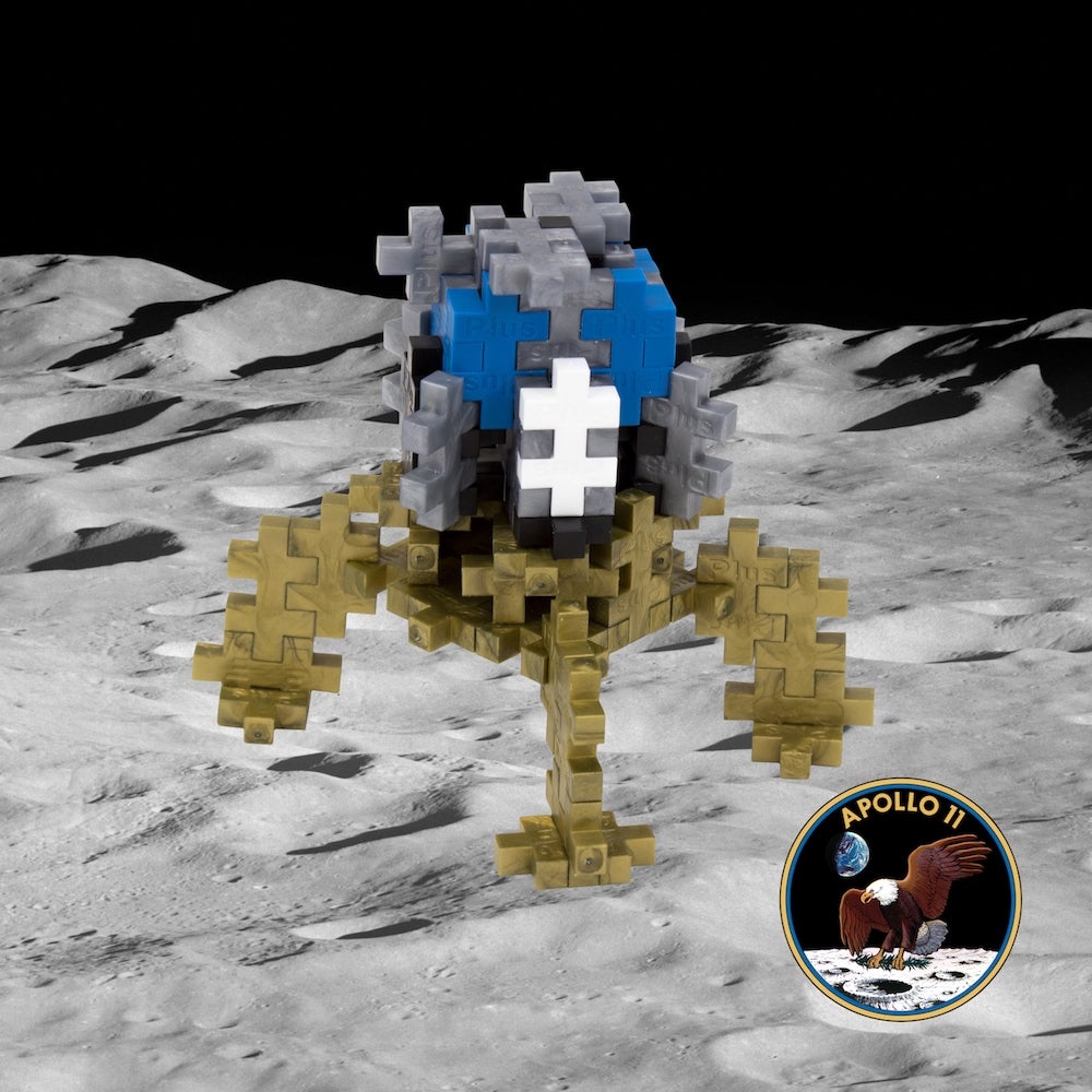 Lunar Lander Mini Maker Tube Plus-Plus | SpecialtiesGames